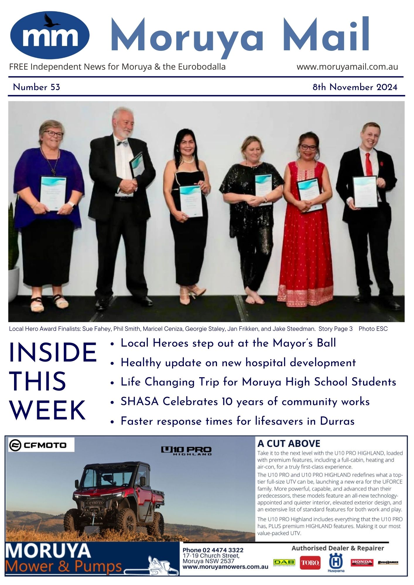 Moruya Mail local independent news and events for the Eurobodalla