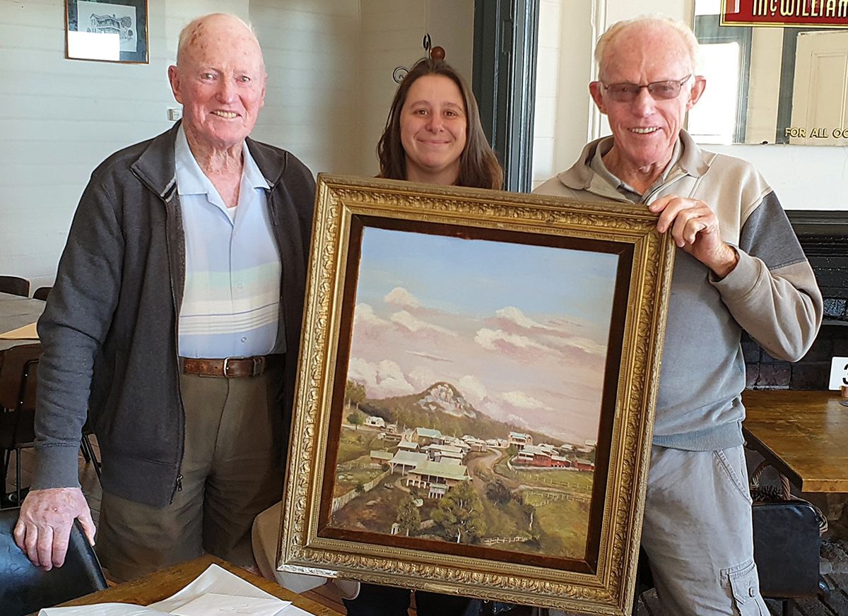 Family gifts historical painting to Tilba community - Moruya Mail