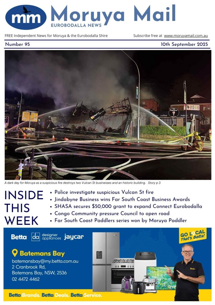 Moruya Mail local independent news and events for the Eurobodalla