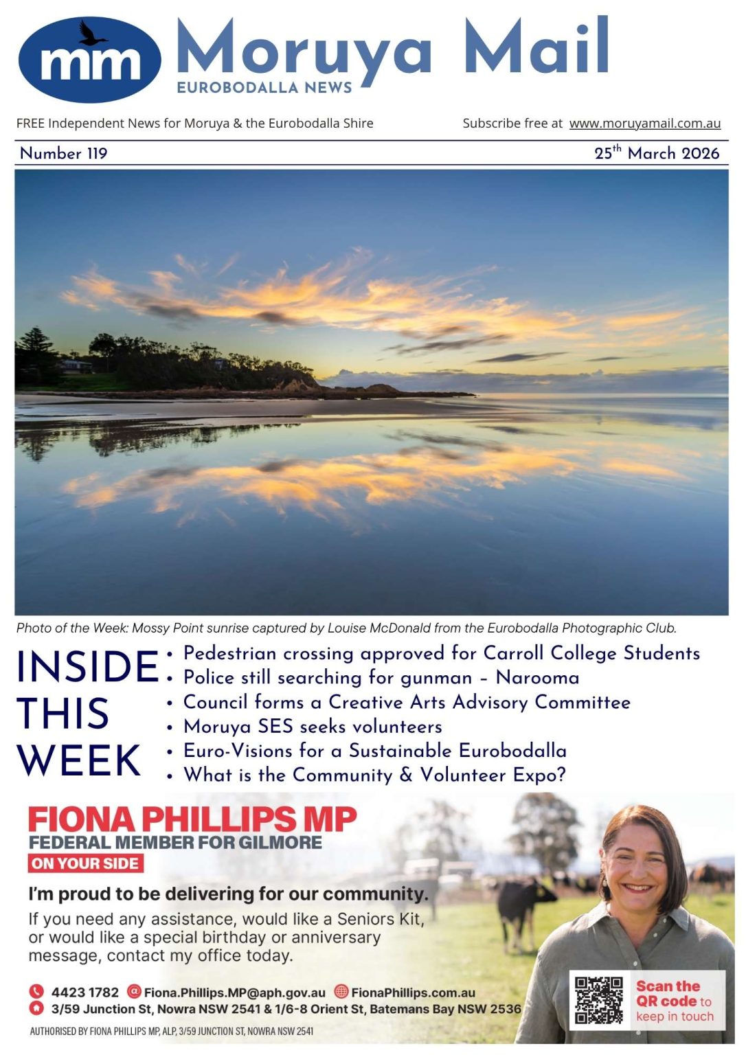 Moruya Mail local independent news and events for the Eurobodalla
